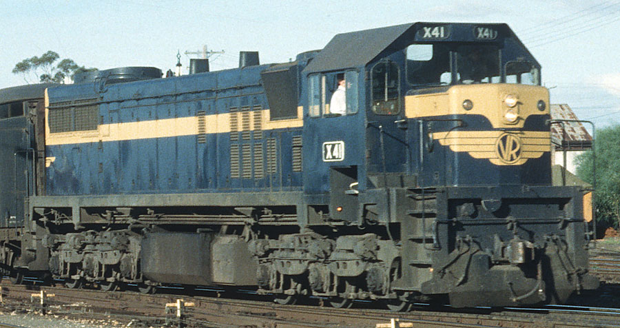 X class d/e locomotives